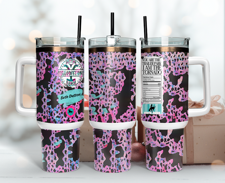 Yellowstone Tumbler Wrap 40oz – Tumblerpng
