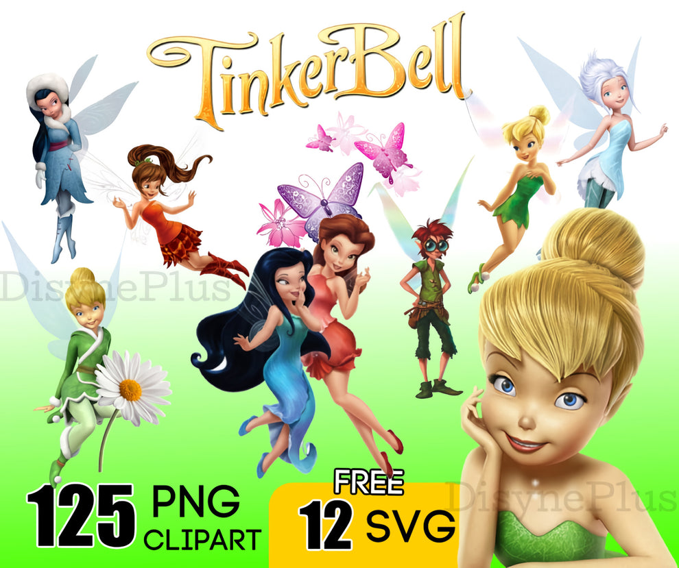 125 Tinkerbell Svg Bundle, Bundle Cartoon Svg 47 – Tumblerpng