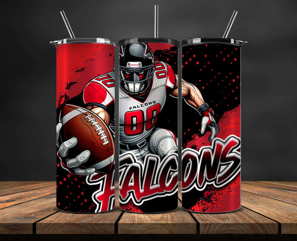 Atlanta Falcons Tumbler Wrap, NFL Tumbler Wrap By AI, AI Tumbler Wrap ...
