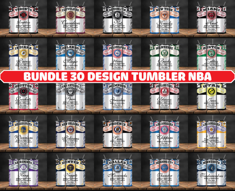 Bundle NBA Logo Tumbler Wrap,Bundle Sport Tumbler ,NBA DS 74 – Tumblerpng